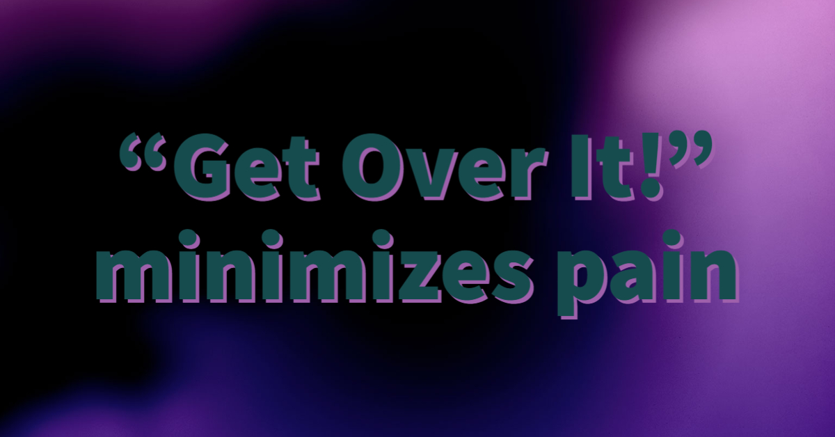 Get Over It…Does It Work? - The Wellness Report